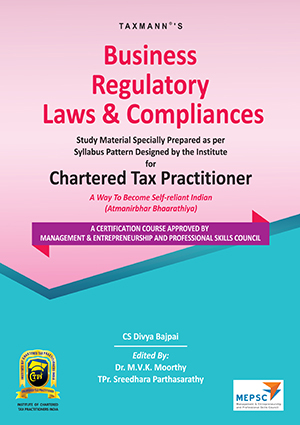 Business Regulatory Laws & Compliances | Chartered Tax Practitioner ...