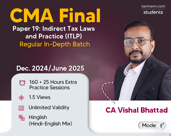 CMA Final – Paper 19 | IDT | REGULAR IN-DEPTH BATCH | PEN DRIVE