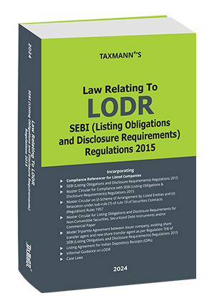 Law Relating to LODR by Taxmann's Editorial Board | Taxmann Books