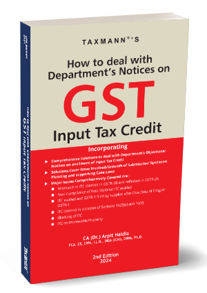 How to Deal with Department's Notices on GST ITC by Arpit Haldia ...