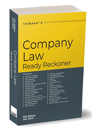 Company Law Ready Reckoner by Taxmann's Editorial Board | Taxmann Books