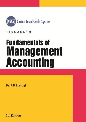 Buy Fundamentals of Management Accounting by R.P. Rustagi | Taxmann Books