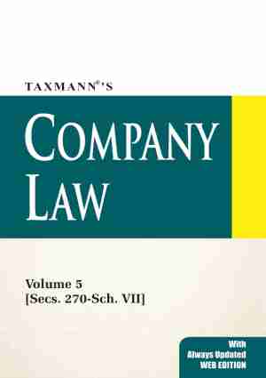 Buy Company Law Vol.5 by Taxmann | Taxmann Books