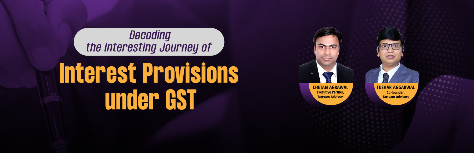#TaxmannWebinar | Interest Provisions under GST